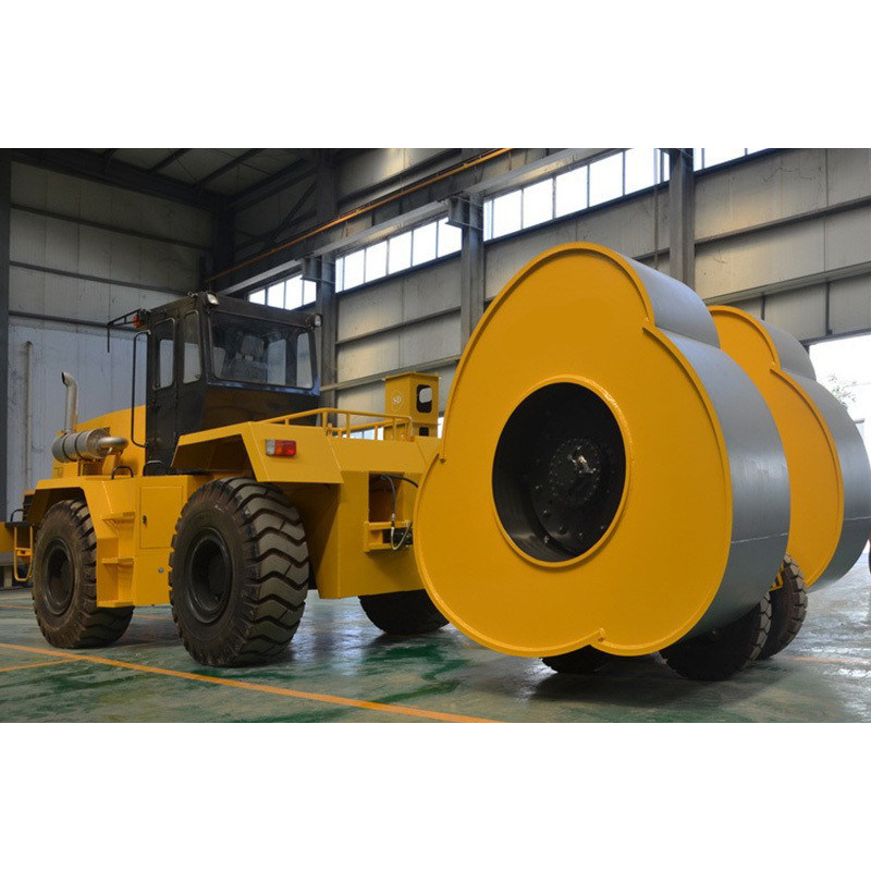 WEICHAI Engine 32KJ Impact Compactor Roller for Mining Infrastructure ...
